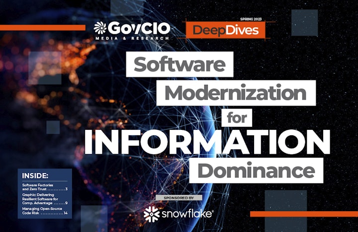 Software Modernization for Information Dominance | GovCIO Media & Research